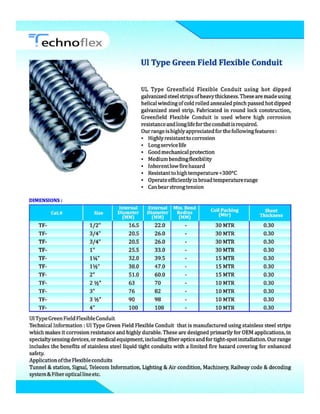 Technoflex Electrical conduit pipes catelouge.pdf