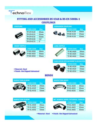 Technoflex Electrical conduit pipes catelouge.pdf
