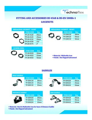 Technoflex Electrical conduit pipes catelouge.pdf
