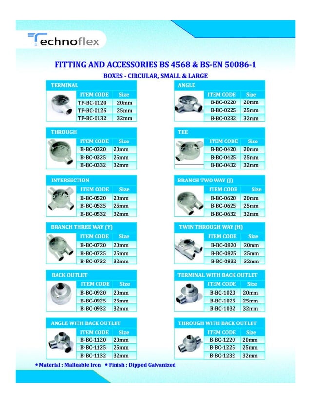 Technoflex Electrical conduit pipes catelouge.pdf