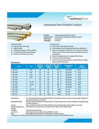Technoflex Electrical conduit pipes catelouge.pdf