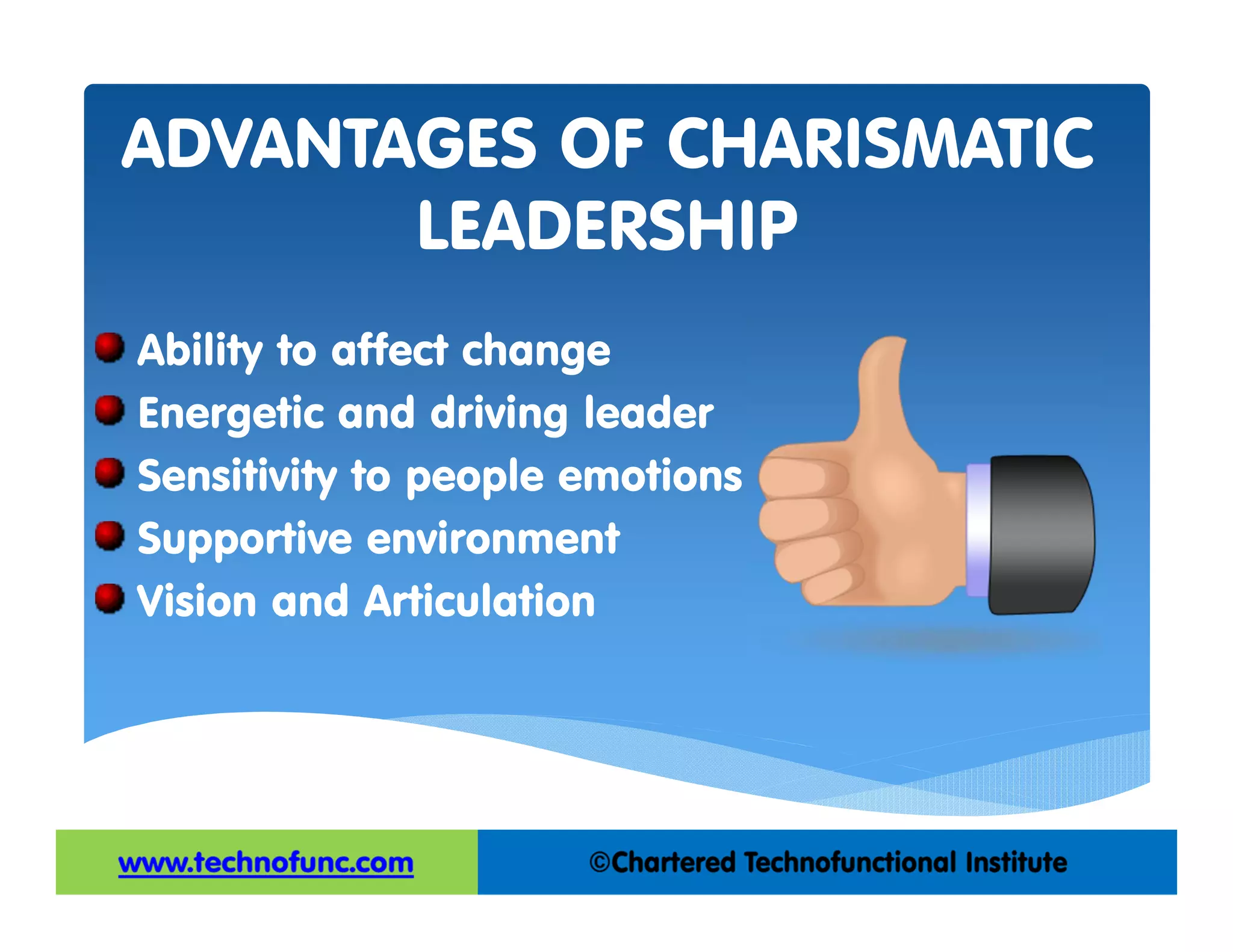 What is Charismatic Leadership | PDF