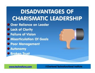 Charismatic Leadership Examples