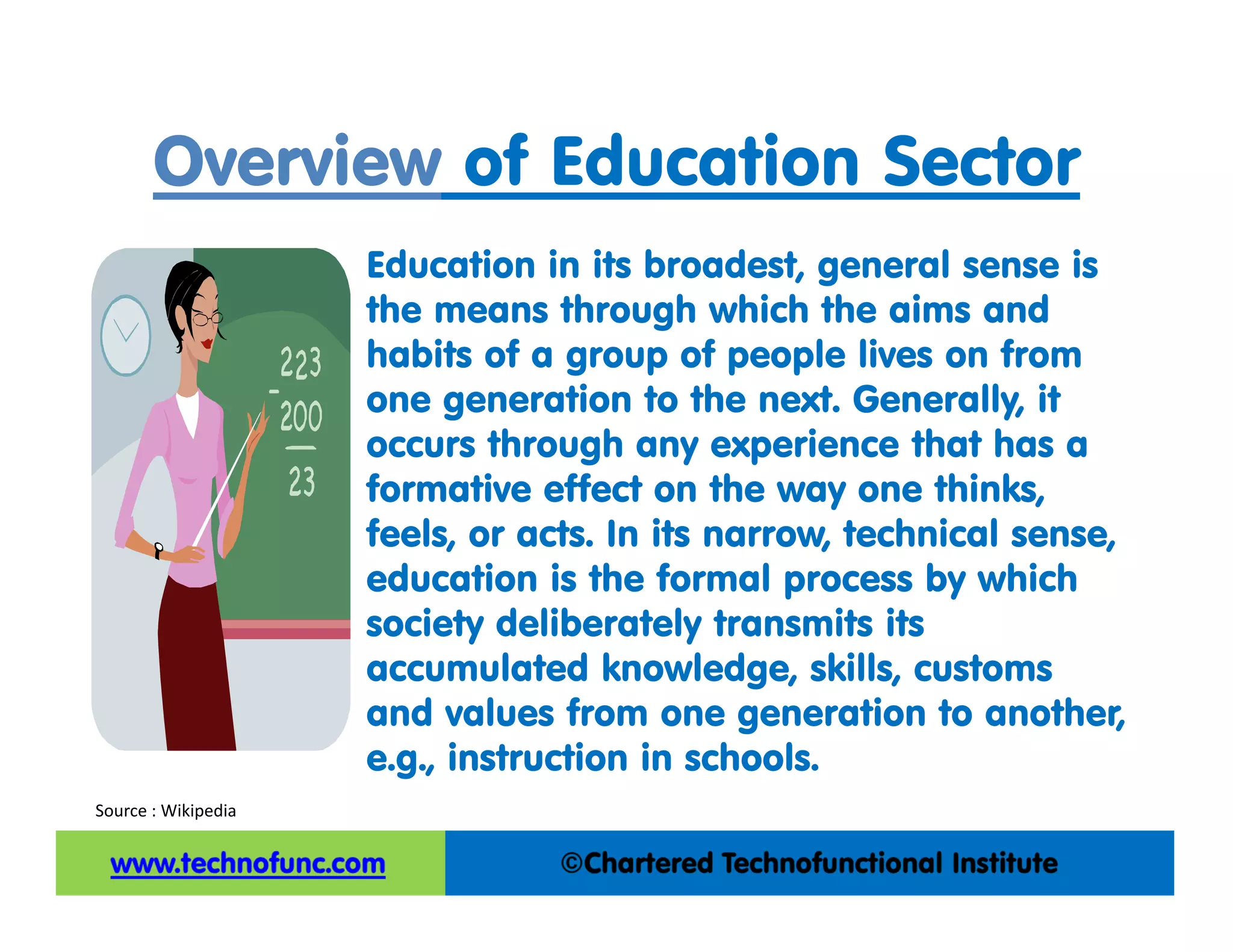 Education Industry Overview | PDF