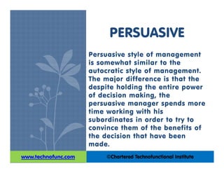 Management Skills & Management Styles | PPT
