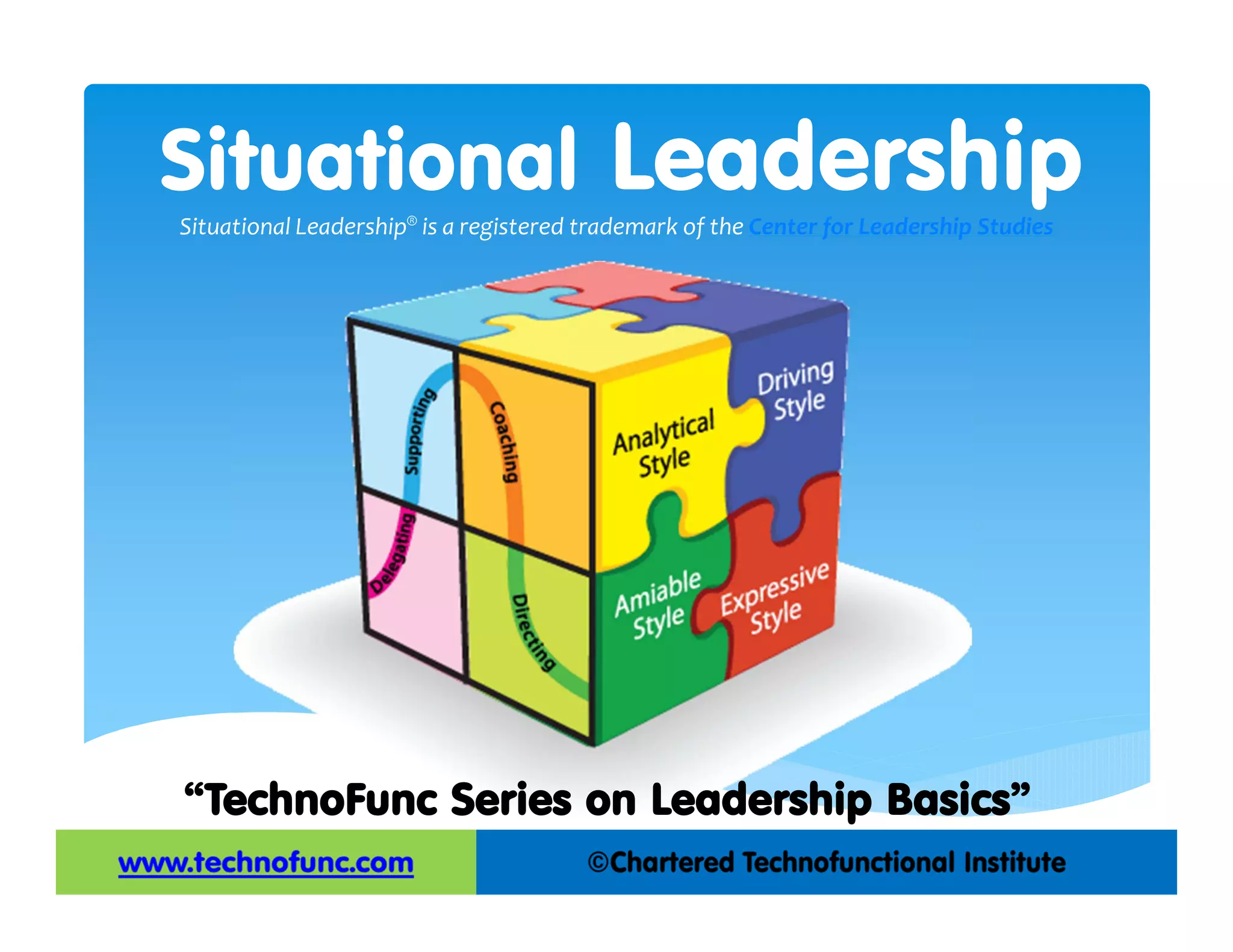 Situational Leadership Theory | PDF