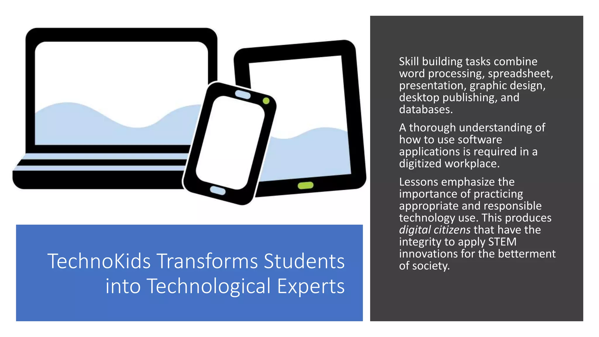 TechnoKids ICTand STEM | PPT