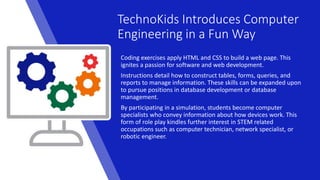 TechnoKids ICTand STEM | PPT