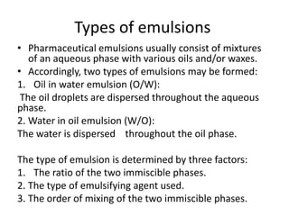 emulsion , practical lab. | PPTX