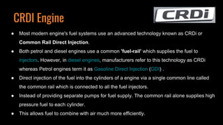 Technological advancements in IC engines | PPTX
