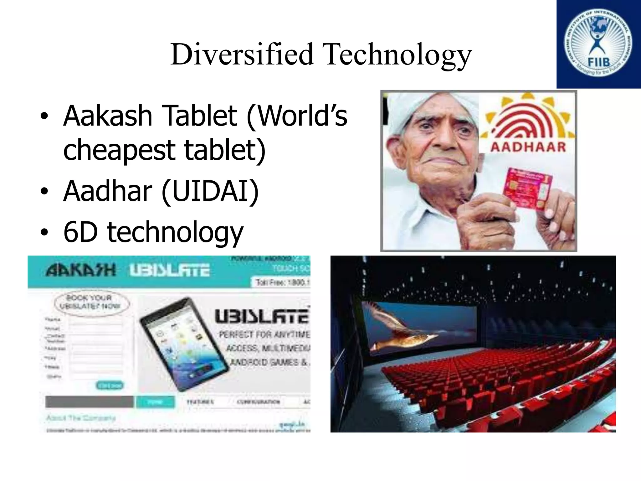 Technological Advancements in India | PPTX