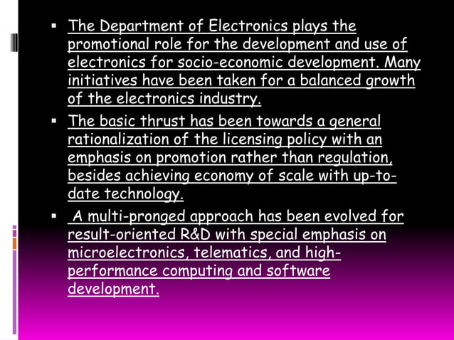 Technological advancements in india | PPTX | Technology Industry ...