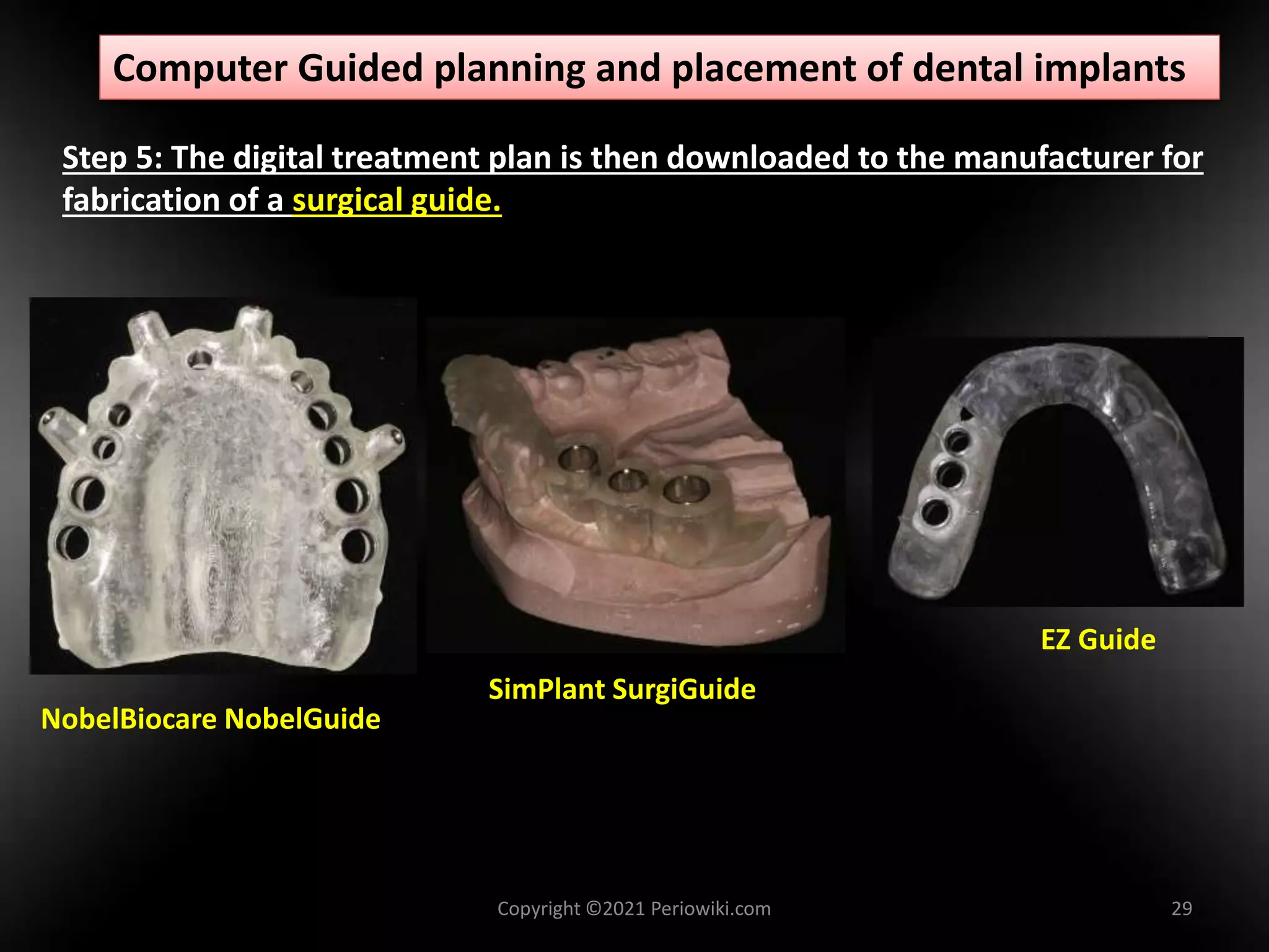 Technological advances in dental implant surgery | PPTX