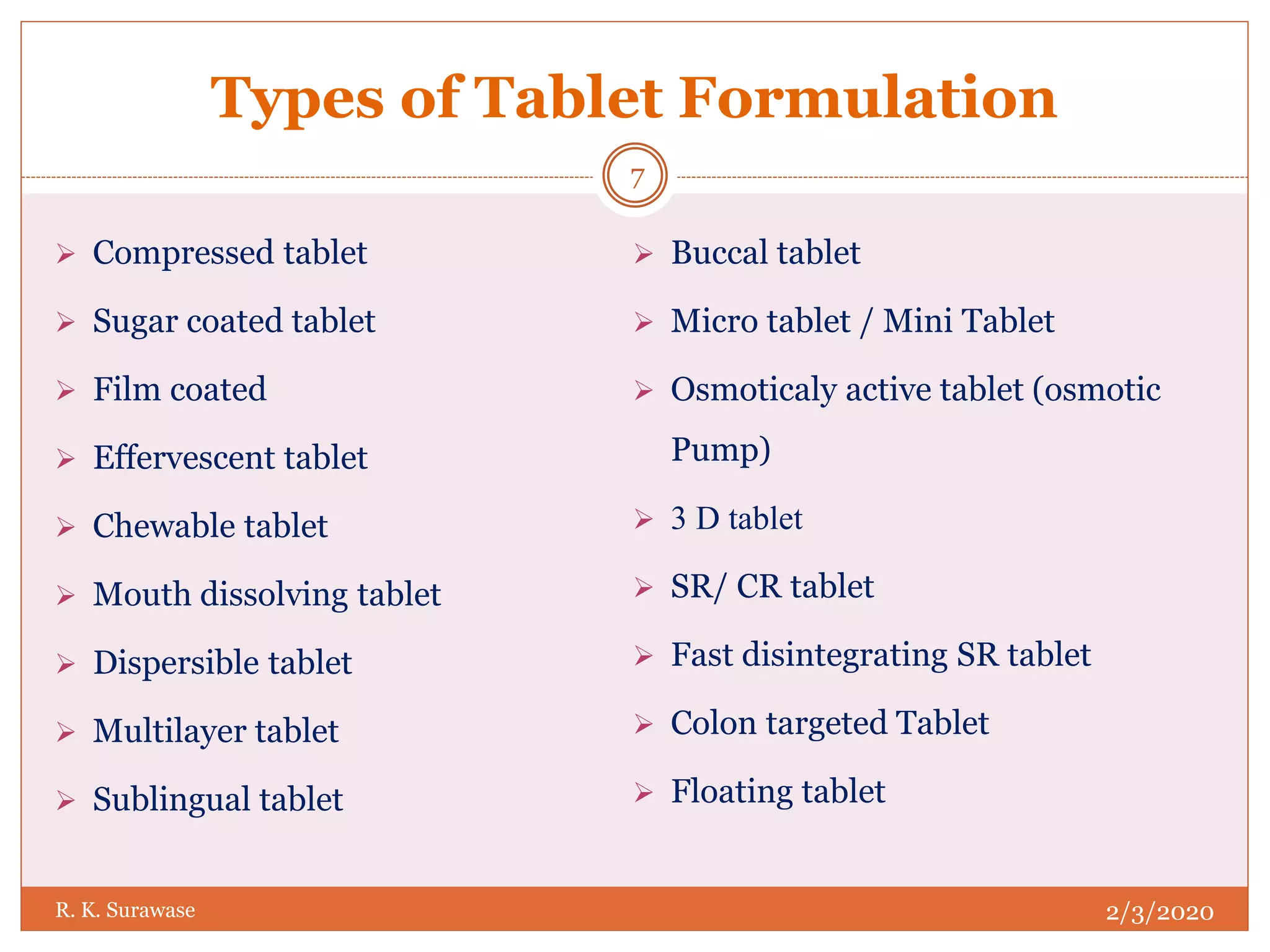 Technological advances in pharmaceutical dosage form designing | PPTX