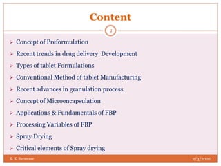 Technological advances in pharmaceutical dosage form designing | PPTX
