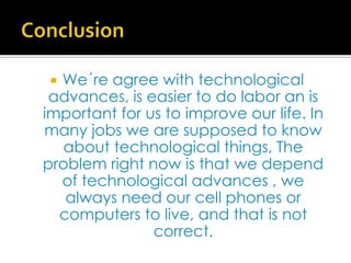 Technological advantages | PPTX