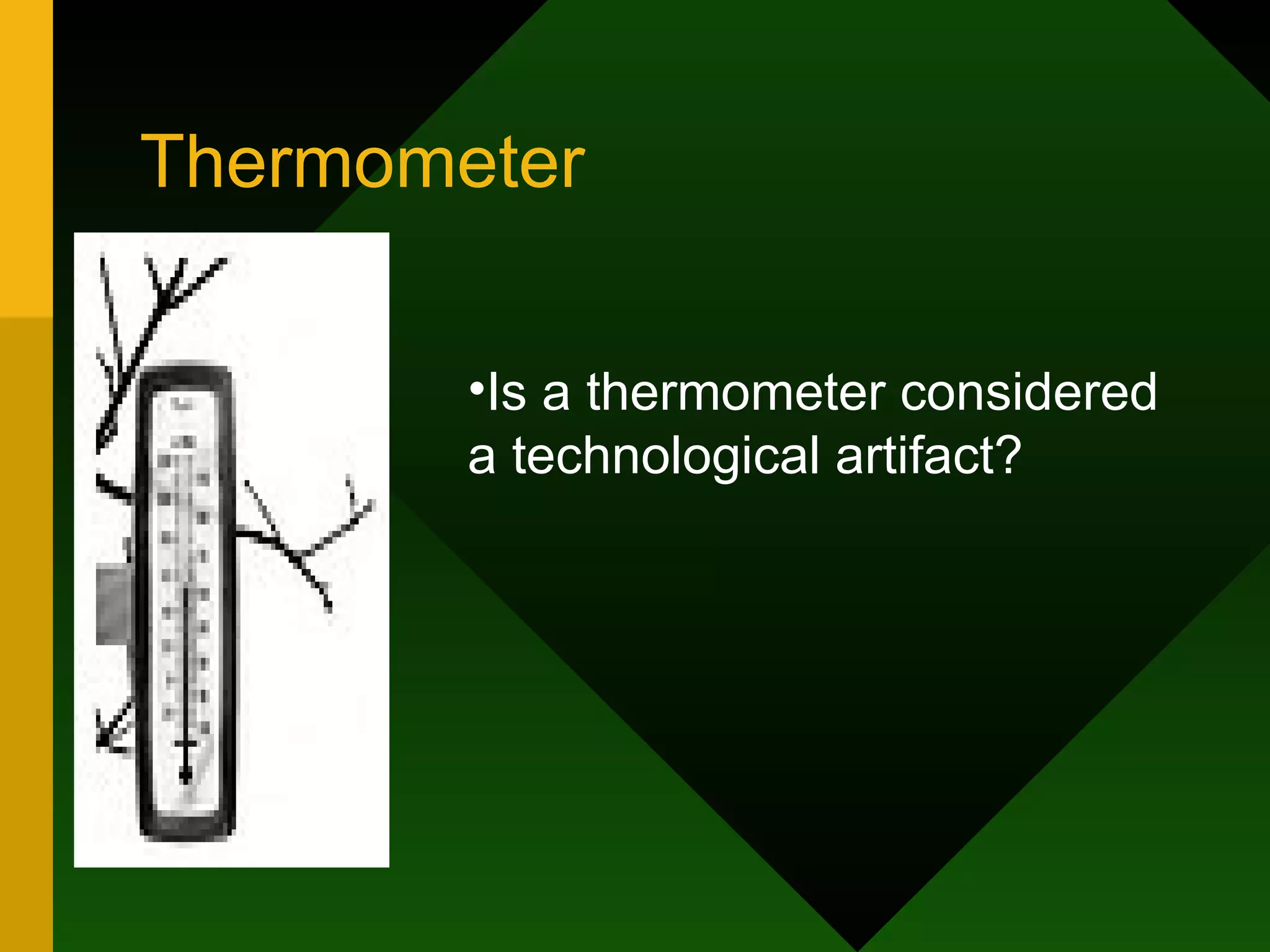 Technological artifacts | PPS