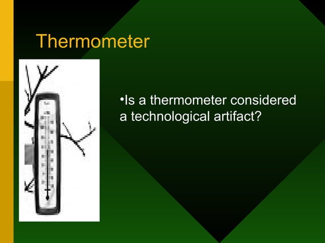 Technological artifacts | PPS | Science