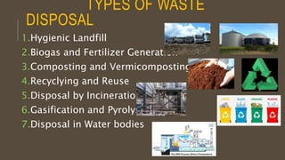Technological aspects of waste management | PPTX
