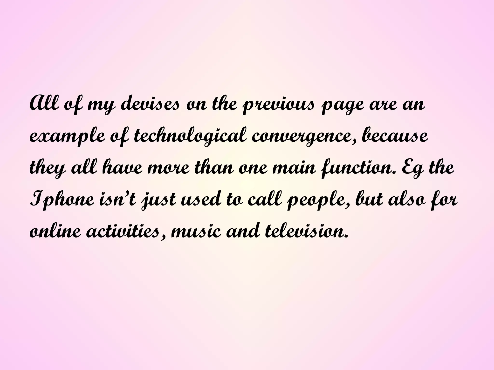 Technological Convergence | PPT