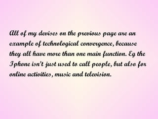 Technological Convergence | PPT