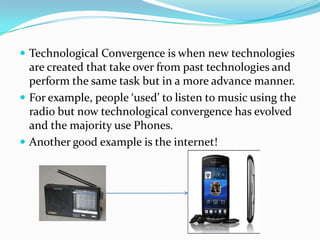 Technological convergence | PPTX