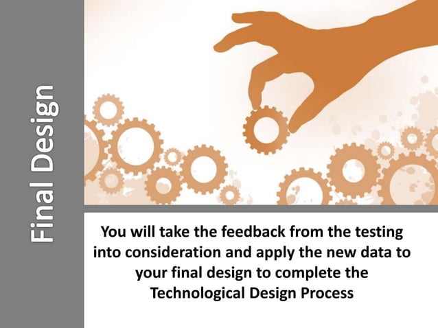 Technological Design Process | PPT