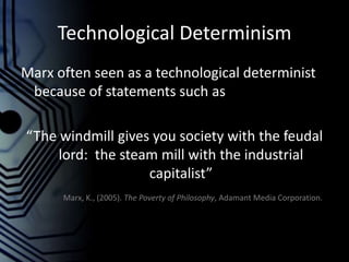 Technological Determinism Theory