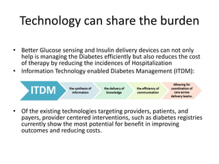 Technological development in Treatment of Diabetes | PPTX