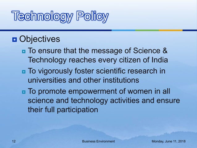 Technological environment | PPT