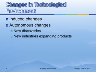 Technological environment | PPTX