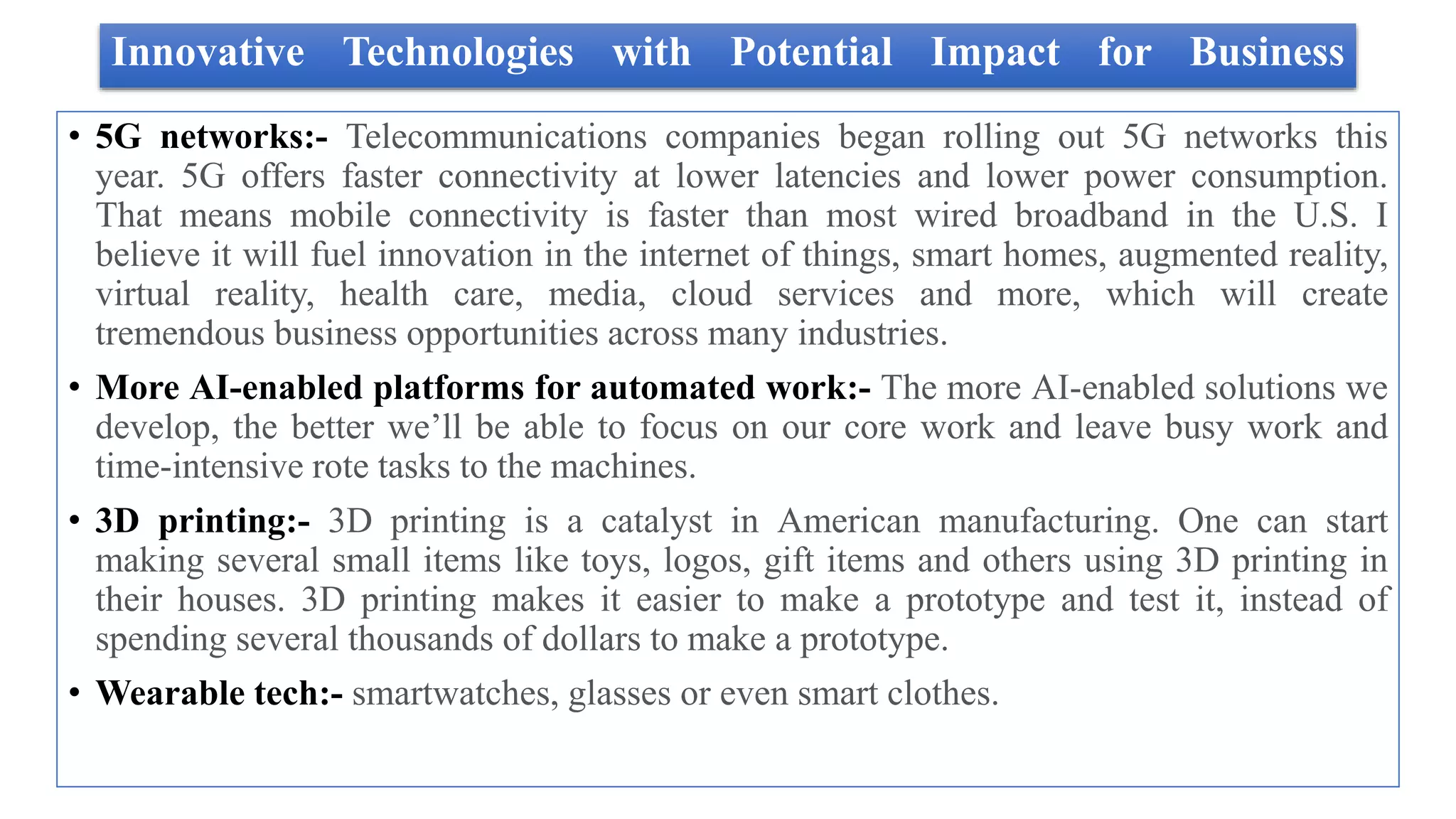 Technological environment | PPT