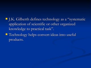 Technological envt | PPT