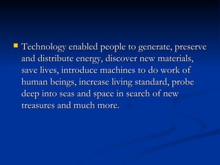 Technological envt | PPT
