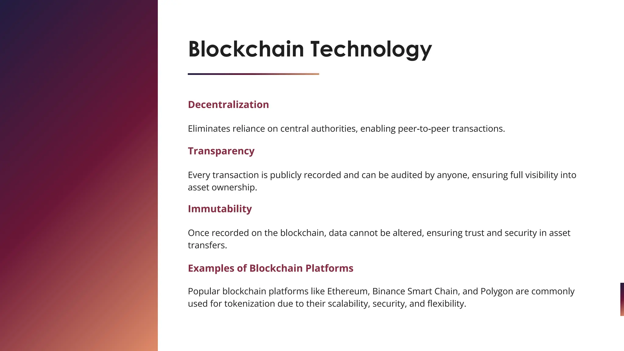 Technological Foundations of Asset Tokenization | PDF