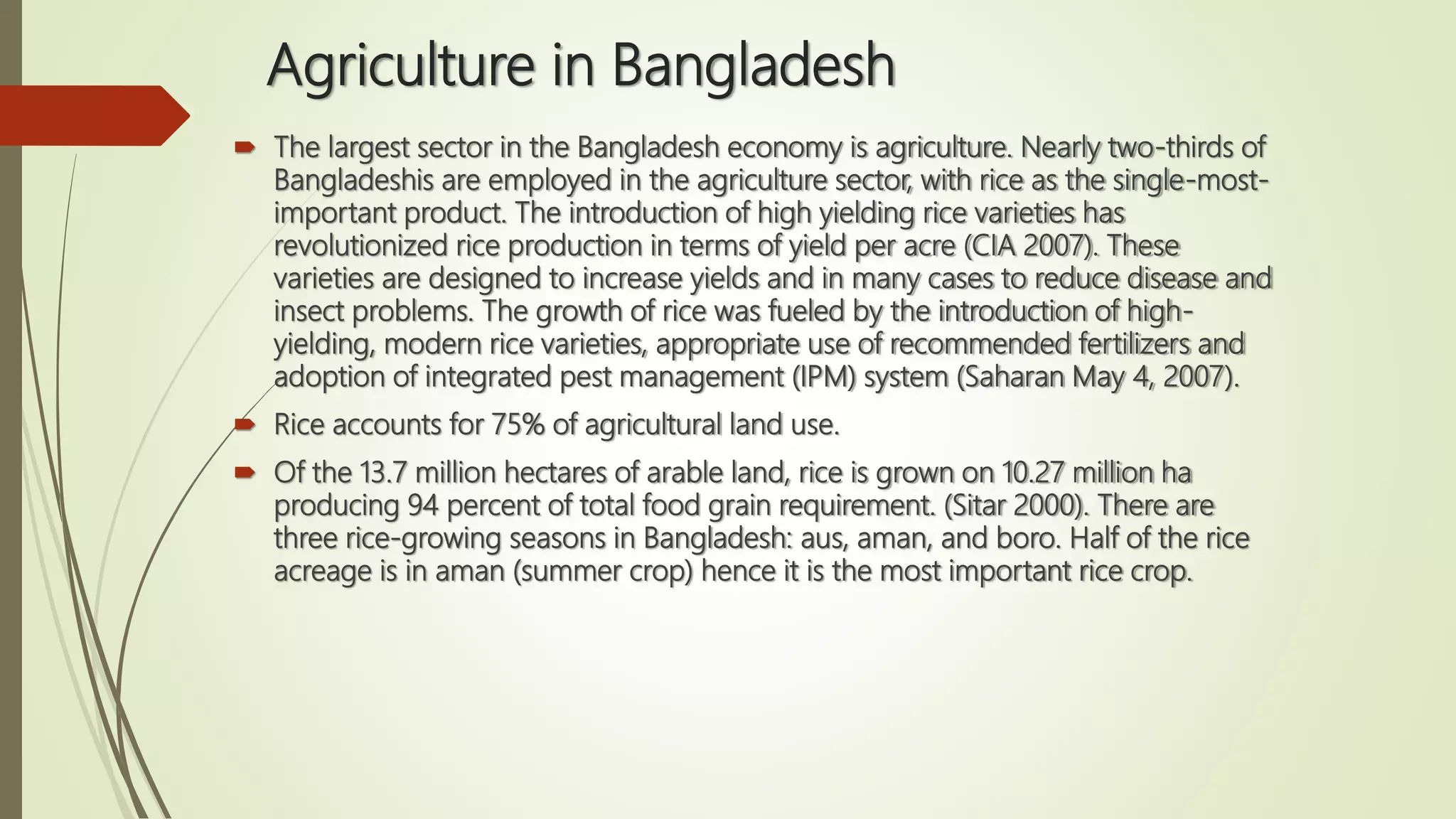 Technological improvement in agriculture | PPTX
