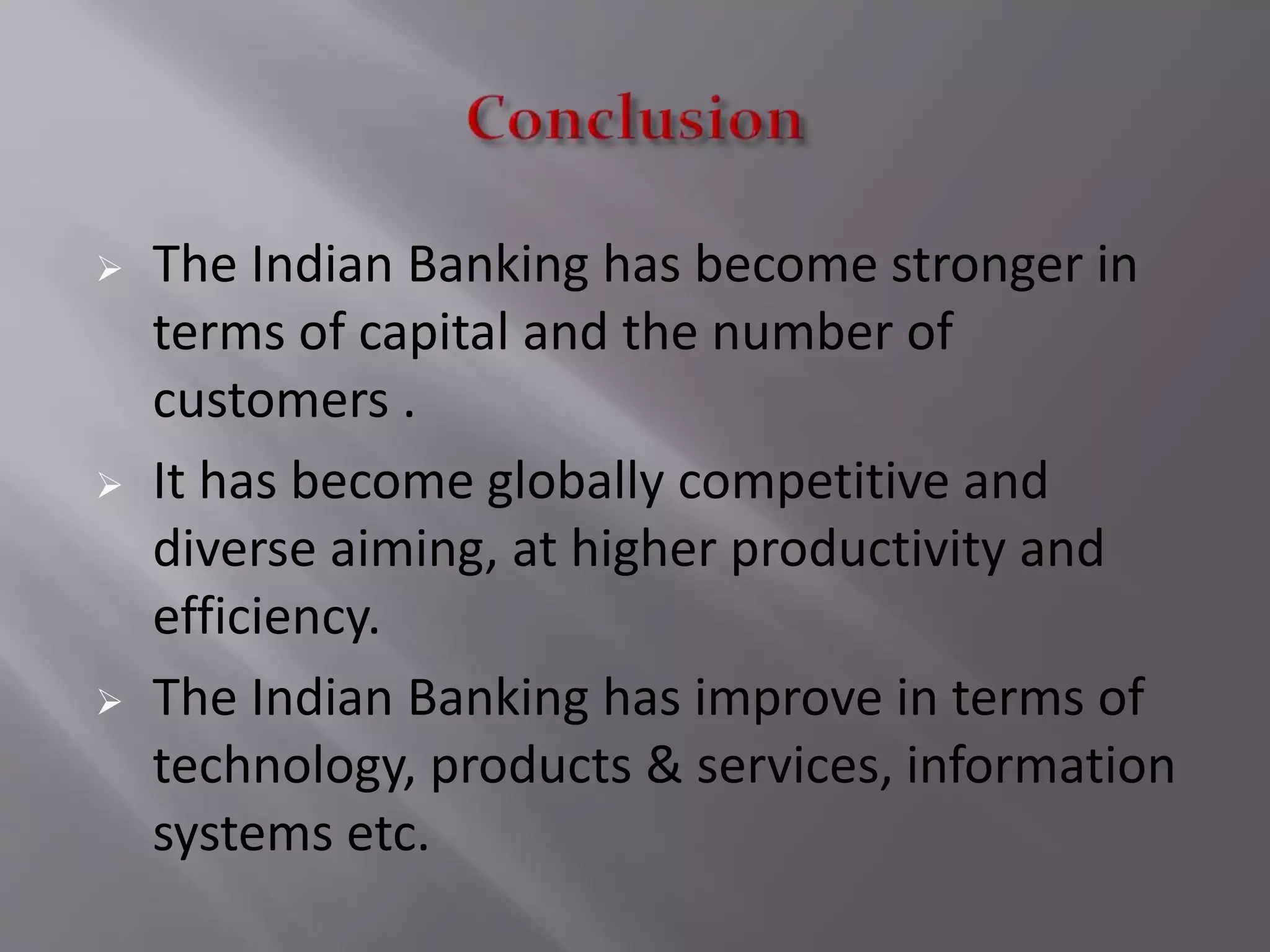 Technological Innovations in Indian Banking Sector | PPTX