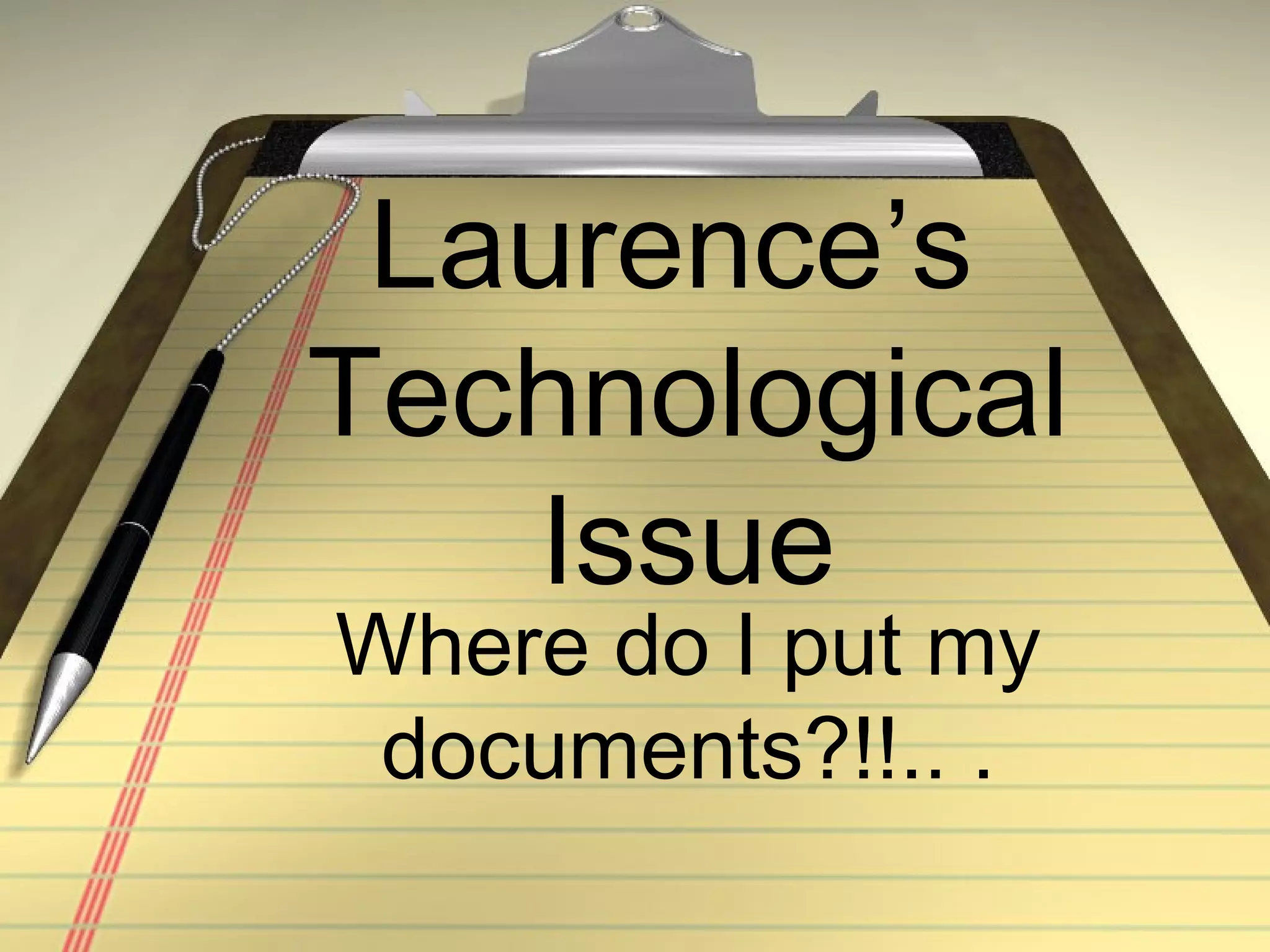Technological issue | PPT