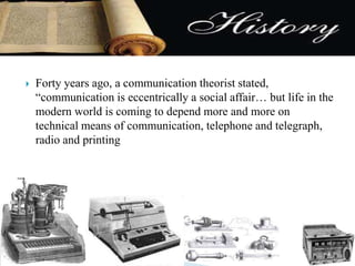 Technologically/Computer Mediated Communication | PPTX