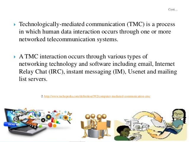 Technologically/Computer Mediated Communication