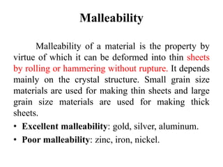 Technological properties | PPTX