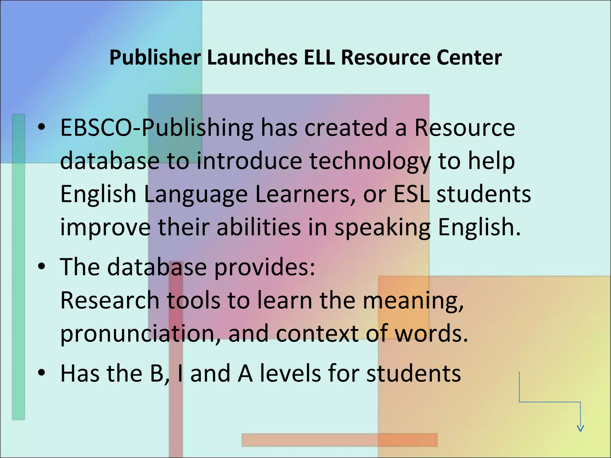 Technological Resources In Education Non Linear Slide | PPT
