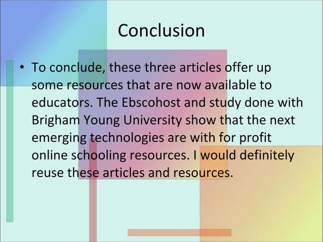 Technological Resources In Education Non Linear Slide | PPT | Free Download