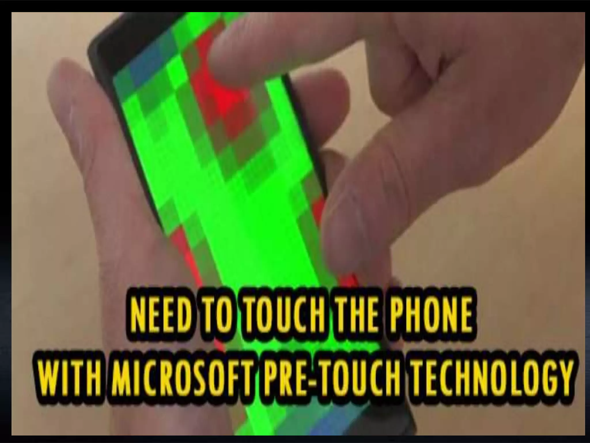 Technological shift in phones | PPTX