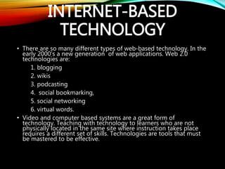 Technologies for Distance Education | PPTX