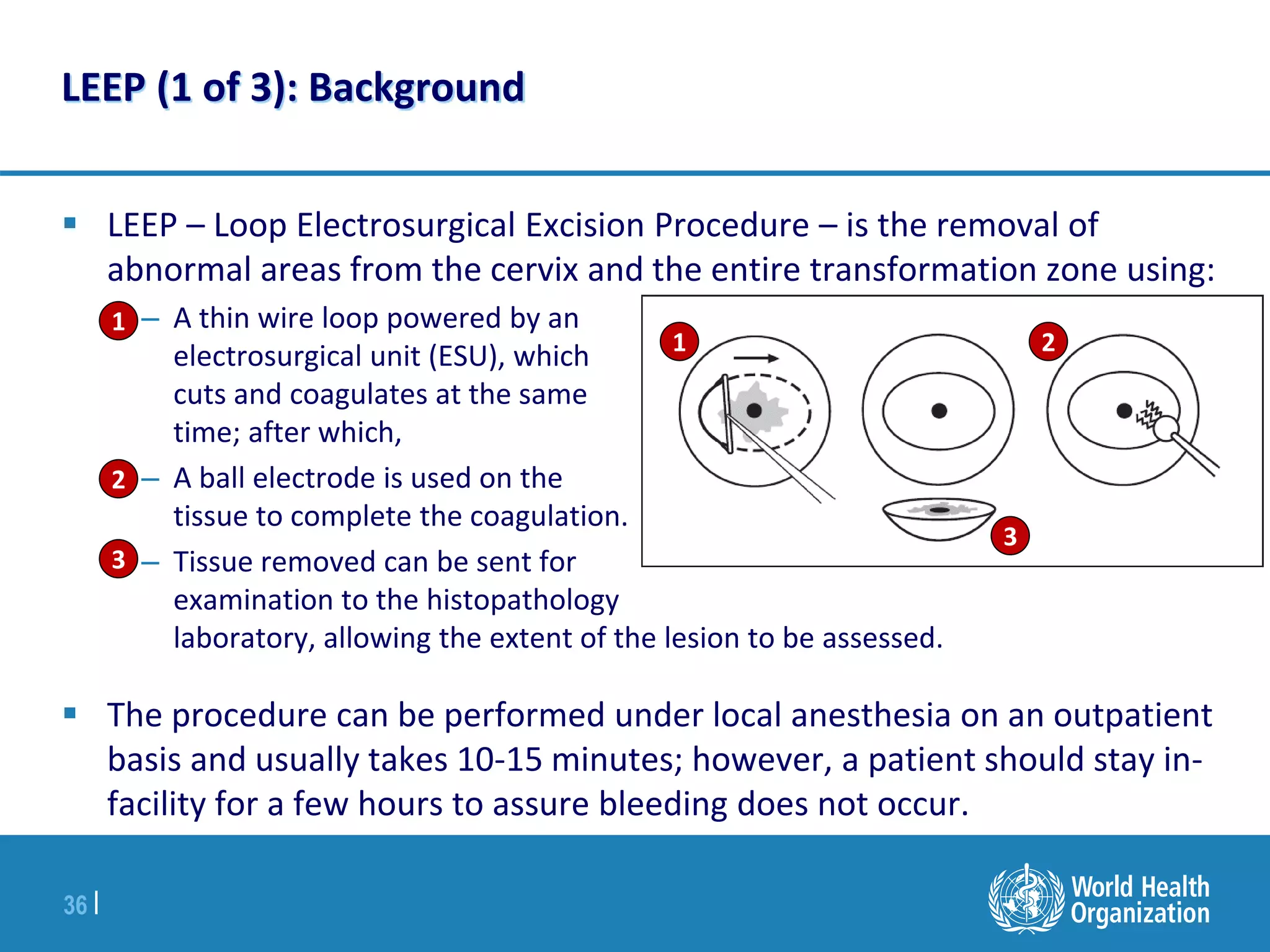 Technologies for cervical cancer lecture | PPTX
