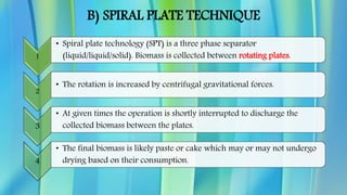 Technologies for Microalgae Harvesting | PPTX