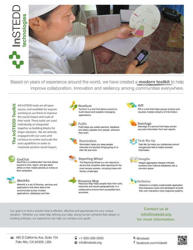 InSTEDD Technologies | PDF