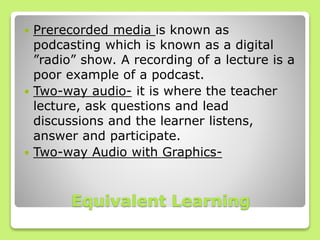 Technologies, The Internet, and Distance Education | PPTX | Internet ...