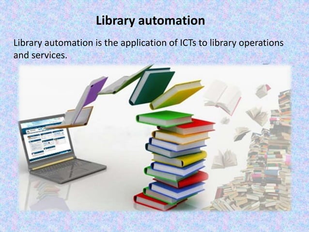 Technologies used in a library : problems and solutions | PPTX